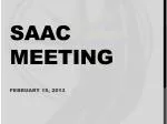 PPT - SAAC Orientation PowerPoint Presentation, free download - ID:6895437