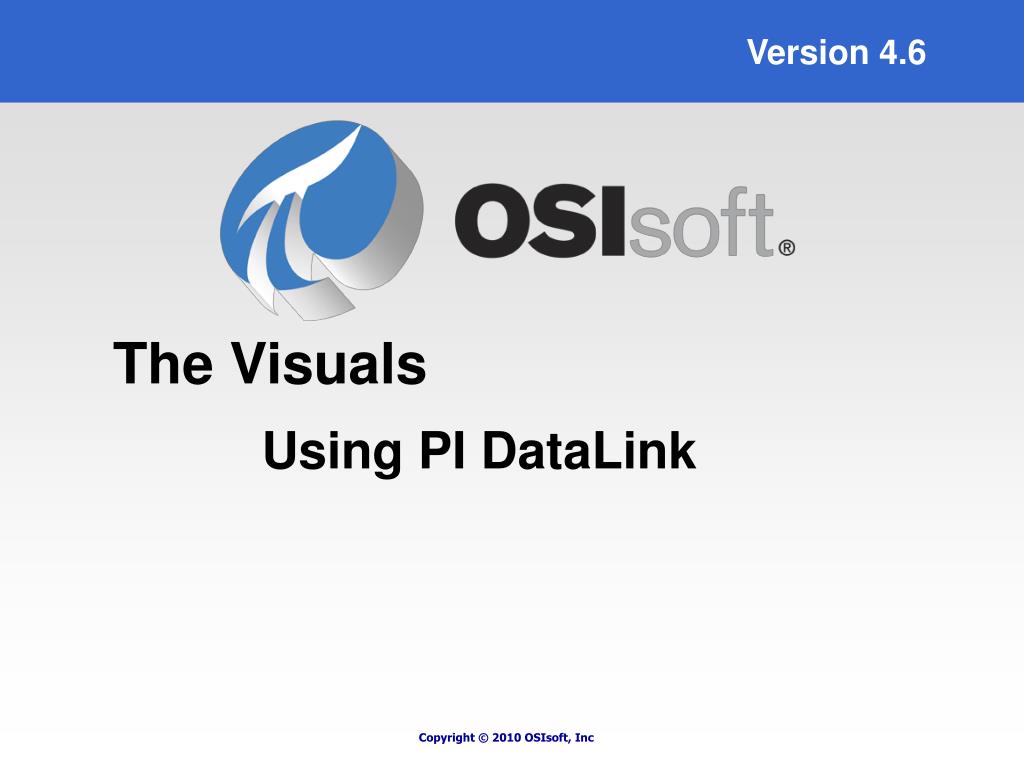 PPT - Using PI DataLink PowerPoint Presentation, free download - ID:5796132