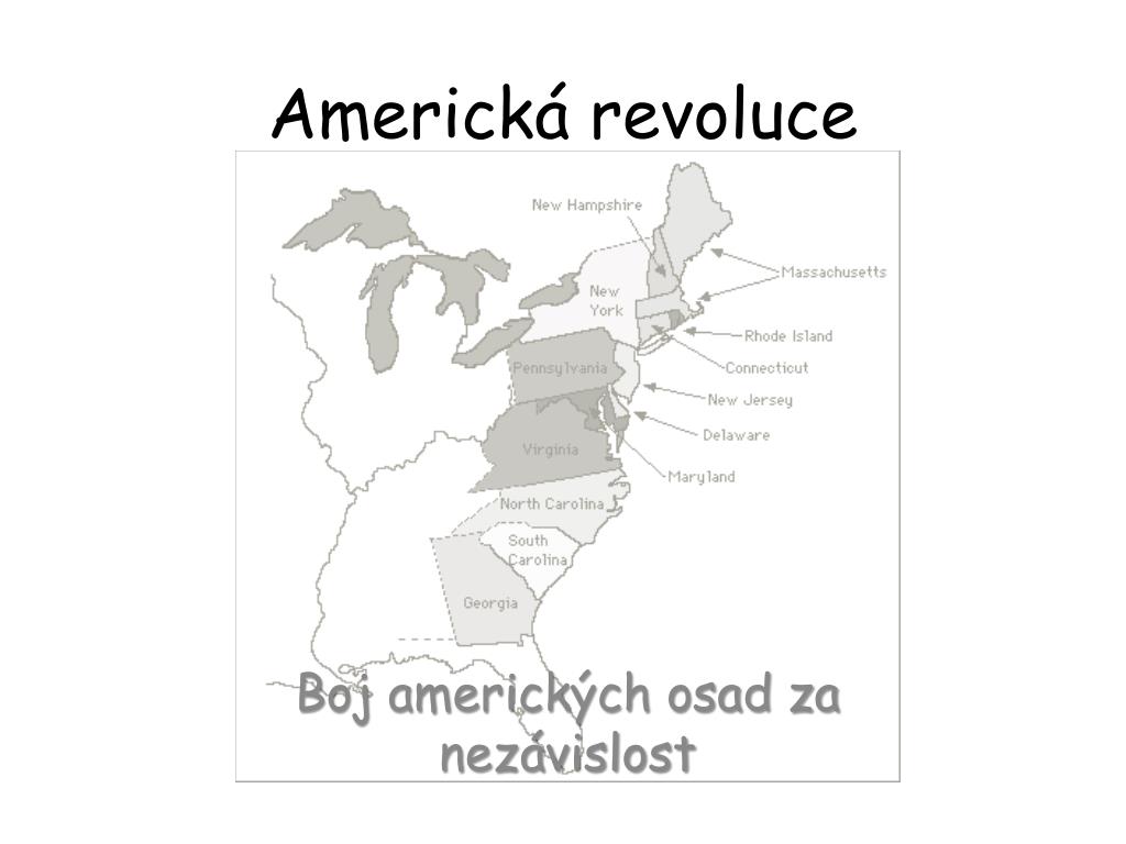PPT - Americká revoluce PowerPoint Presentation, free download - ID:5800867
