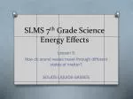 PPT - 7 th Grade Science Force, Motion, and Energy PowerPoint ...