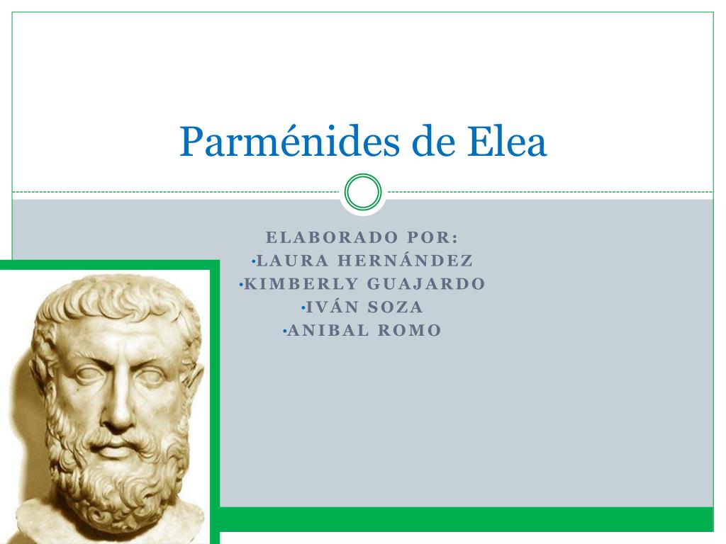 PPT - Parménides de Elea PowerPoint Presentation, free download - ID ...