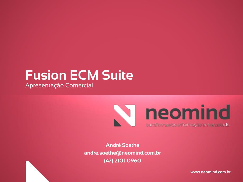PPT - Fusion ECM Suite PowerPoint Presentation, free download - ID:5808616