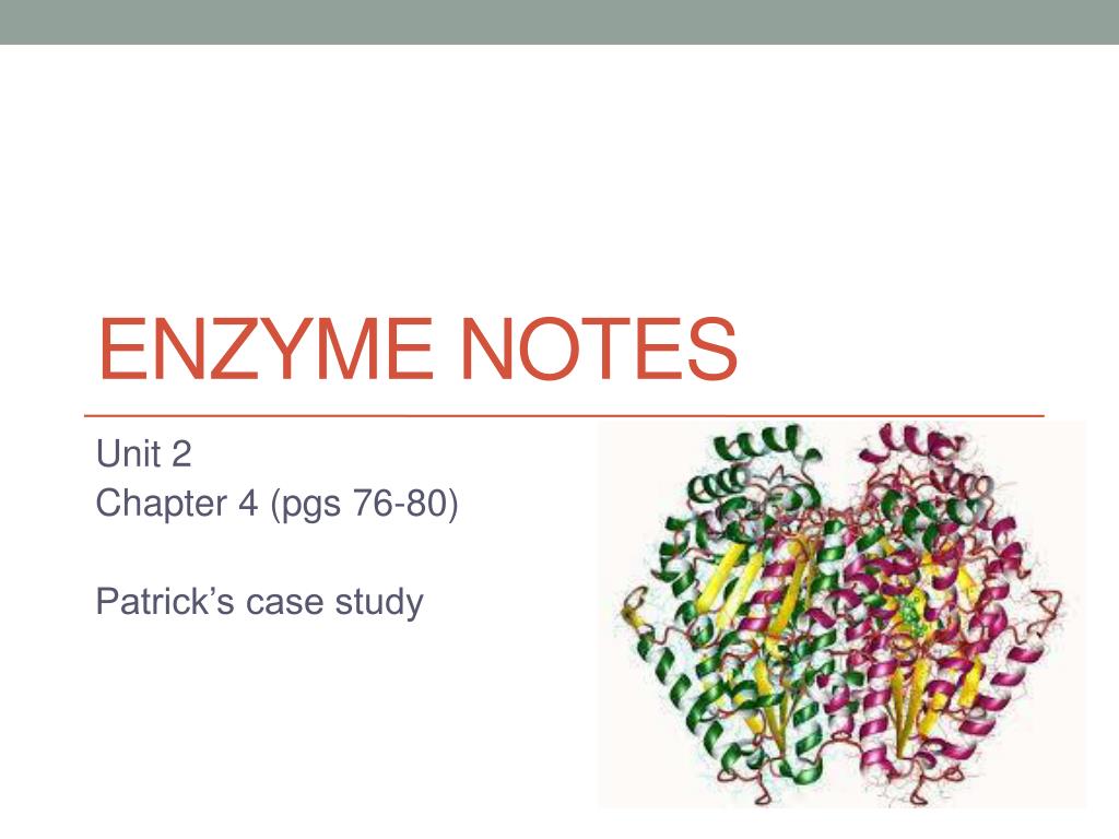 PPT - Enzyme Notes PowerPoint Presentation, free download - ID:5808797