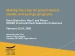 PPT - Needle and syringe programmes PowerPoint Presentation, free ...