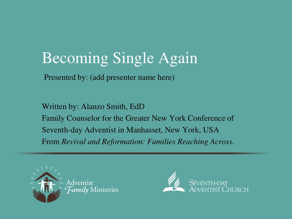 PPT - Becoming Single Again PowerPoint Presentation, free download - ID ...