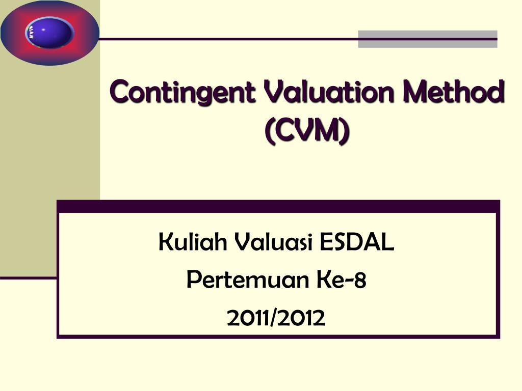 PPT - Contingent Valuation Method (CVM) PowerPoint Presentation, free ...
