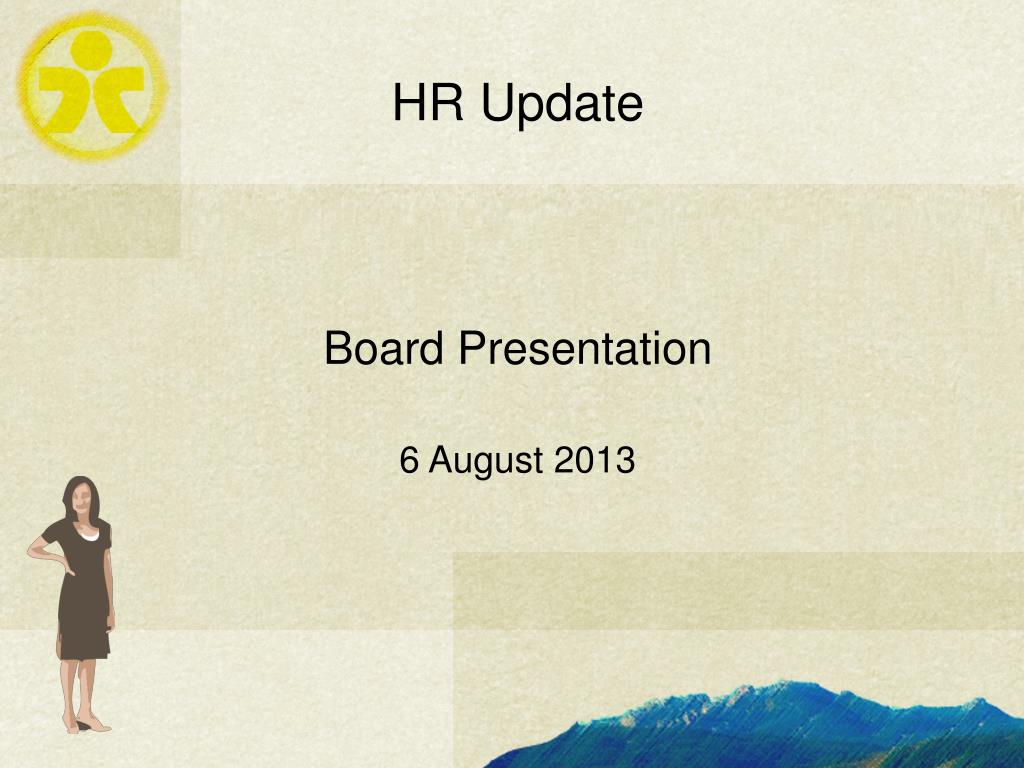 PPT - HR Update PowerPoint Presentation, free download - ID:5814877
