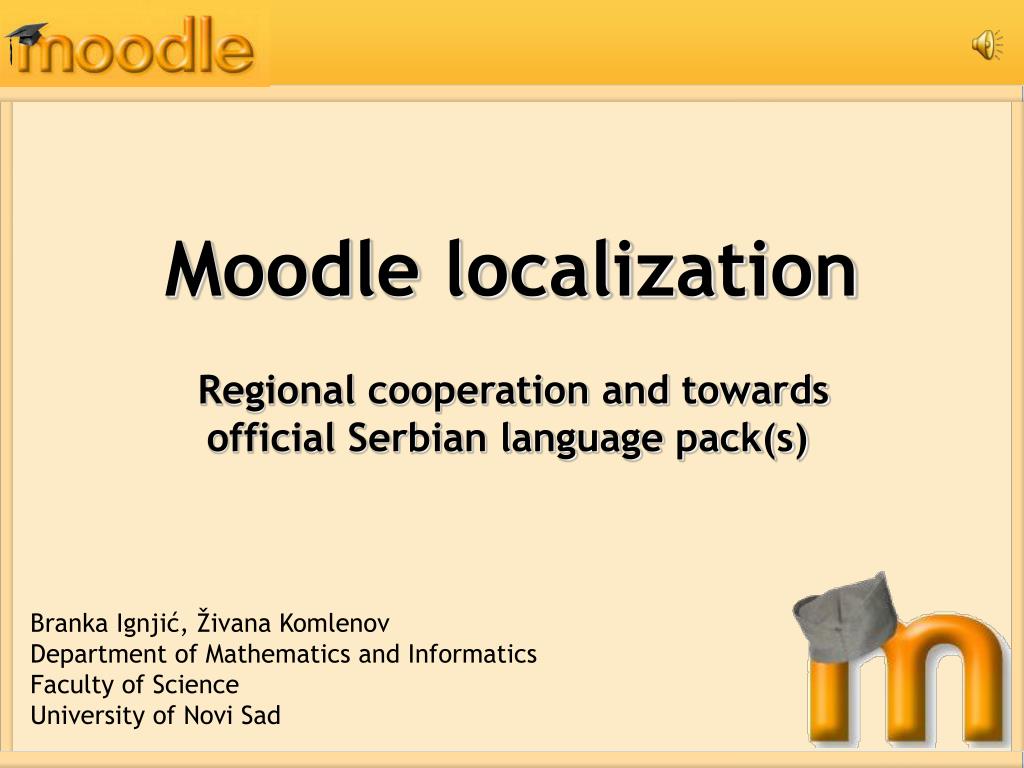 PPT - Moodle localization PowerPoint Presentation, free download - ID ...