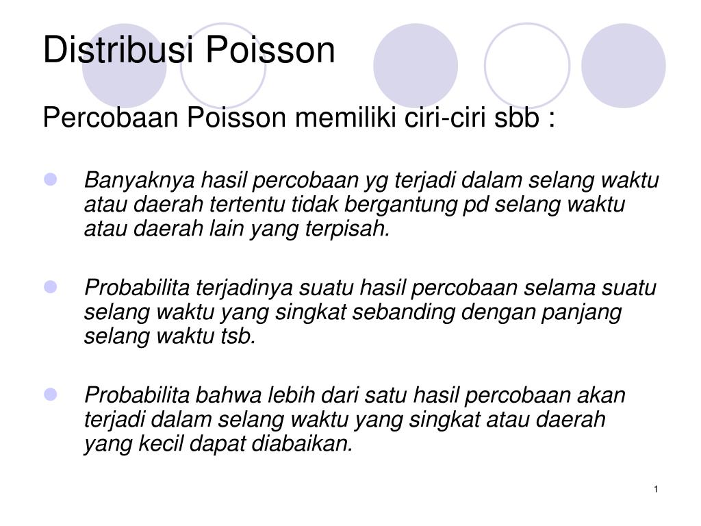 PPT - Distribusi Poisson PowerPoint Presentation, free download - ID ...