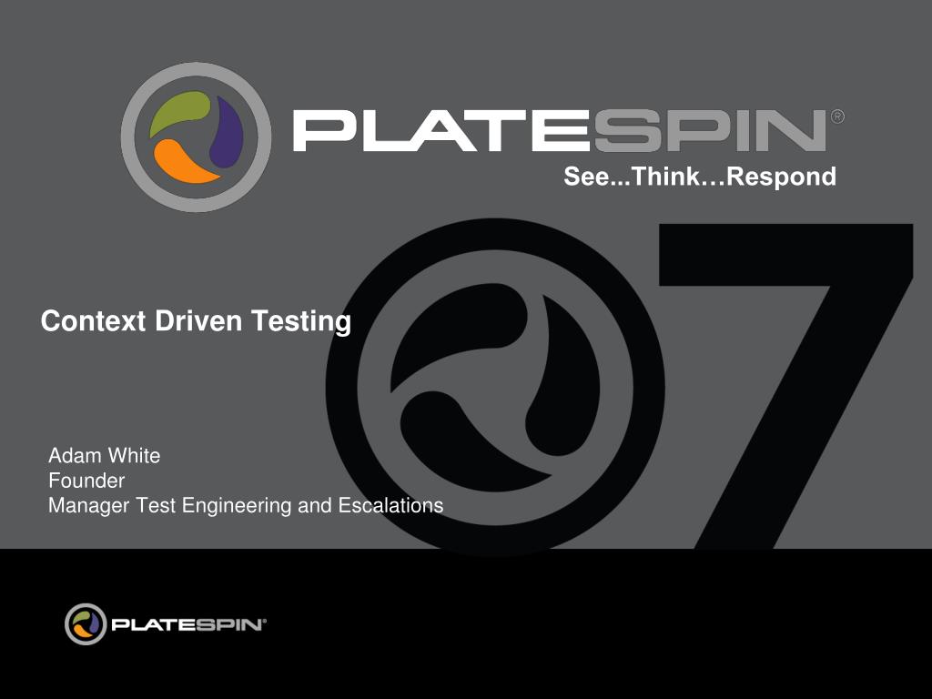 PPT - Context Driven Testing PowerPoint Presentation, free download ...