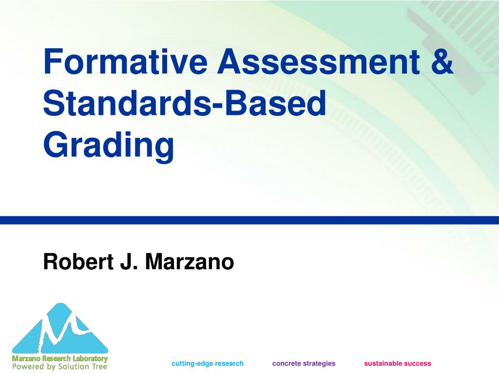 PPT - Formative Assessment & Standards-Based Grading PowerPoint ...