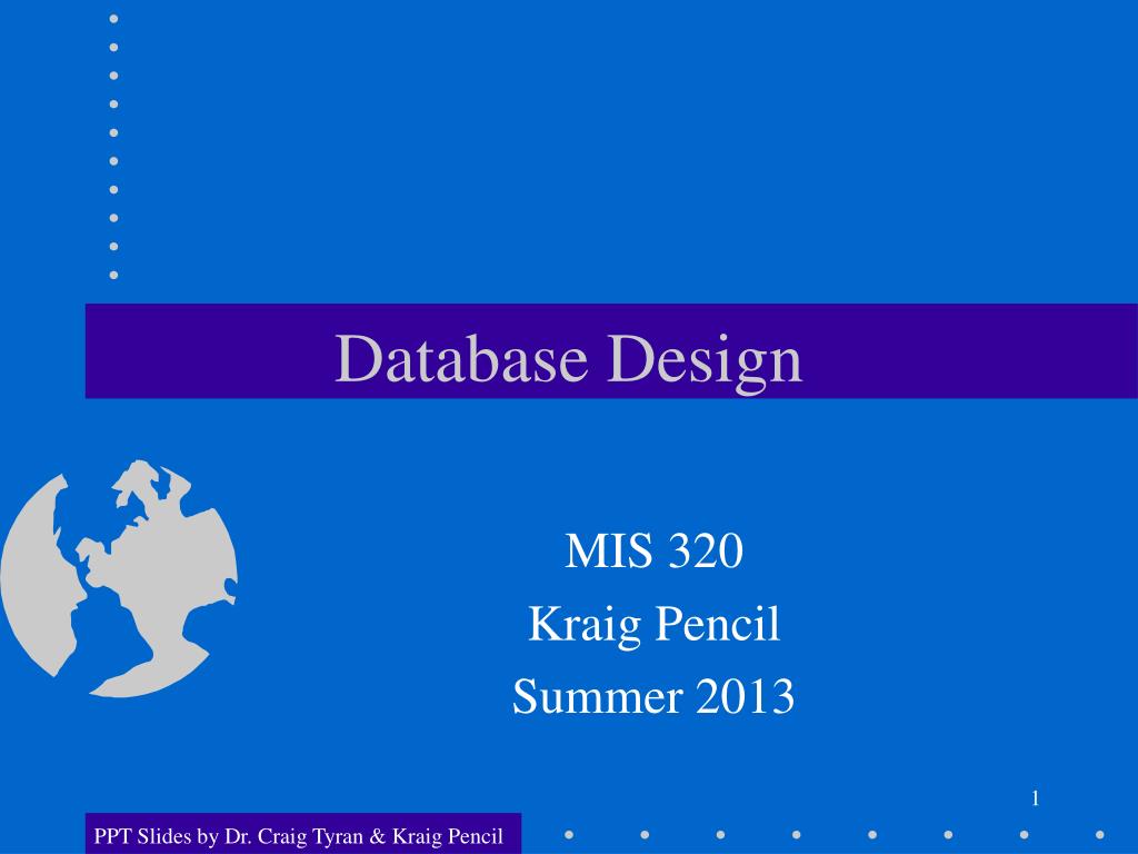 PPT - Database Design PowerPoint Presentation, free download - ID:5826763
