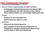 PPT - The First Continental Congress 1774 PowerPoint Presentation, free ...