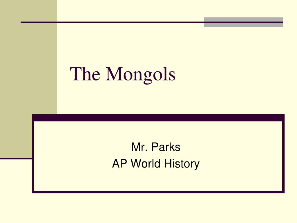 PPT - The Mongols: Genghis Khan's Impact on Eurasia and the Rise of a ...