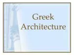 PPT - Greek Architecture PowerPoint Presentation, free download - ID ...