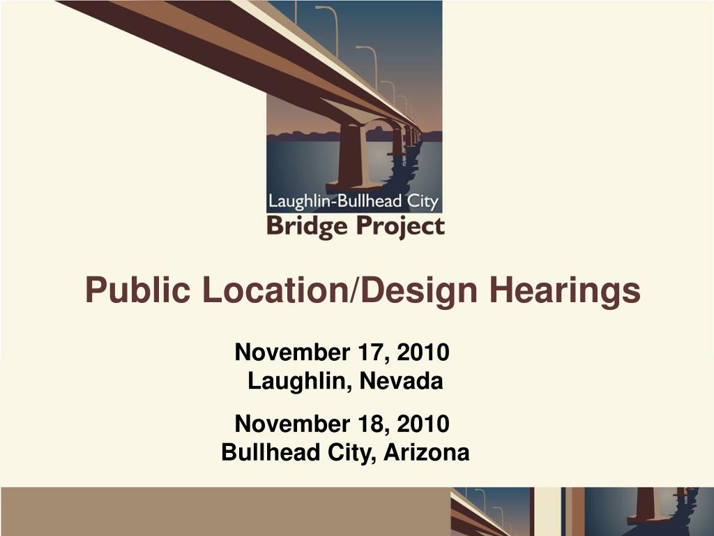 PPT - Public Location/Design Hearings PowerPoint Presentation, free ...