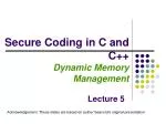 PPT - Secure Coding in C and C++ Integer Security PowerPoint Presentation - ID:403774