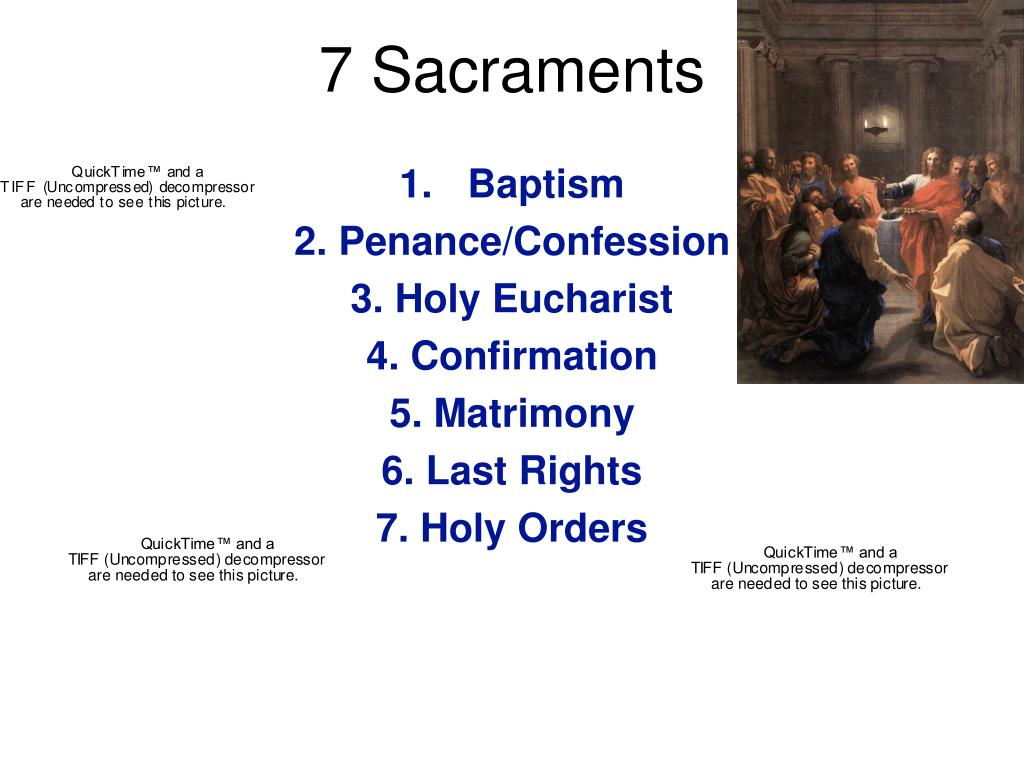 PPT - 7 Sacraments PowerPoint Presentation, free download - ID:5835109