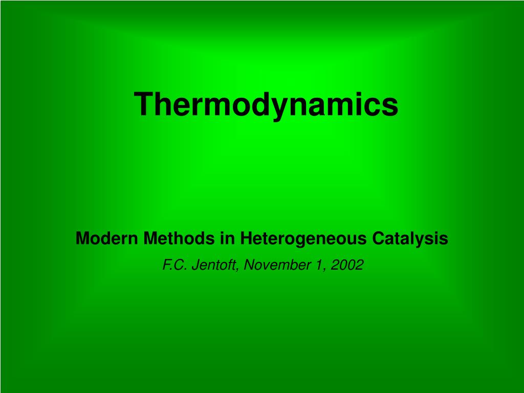 PPT - Thermodynamics PowerPoint Presentation, free download - ID:5835219
