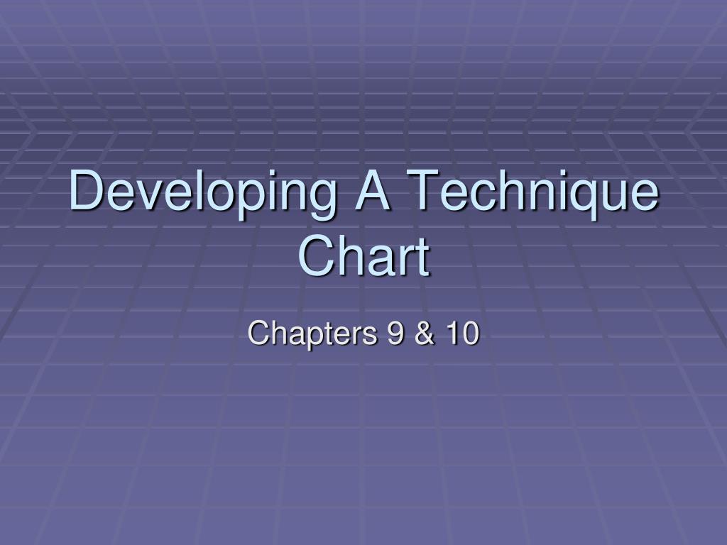 PPT - Developing A Technique Chart PowerPoint Presentation, free ...
