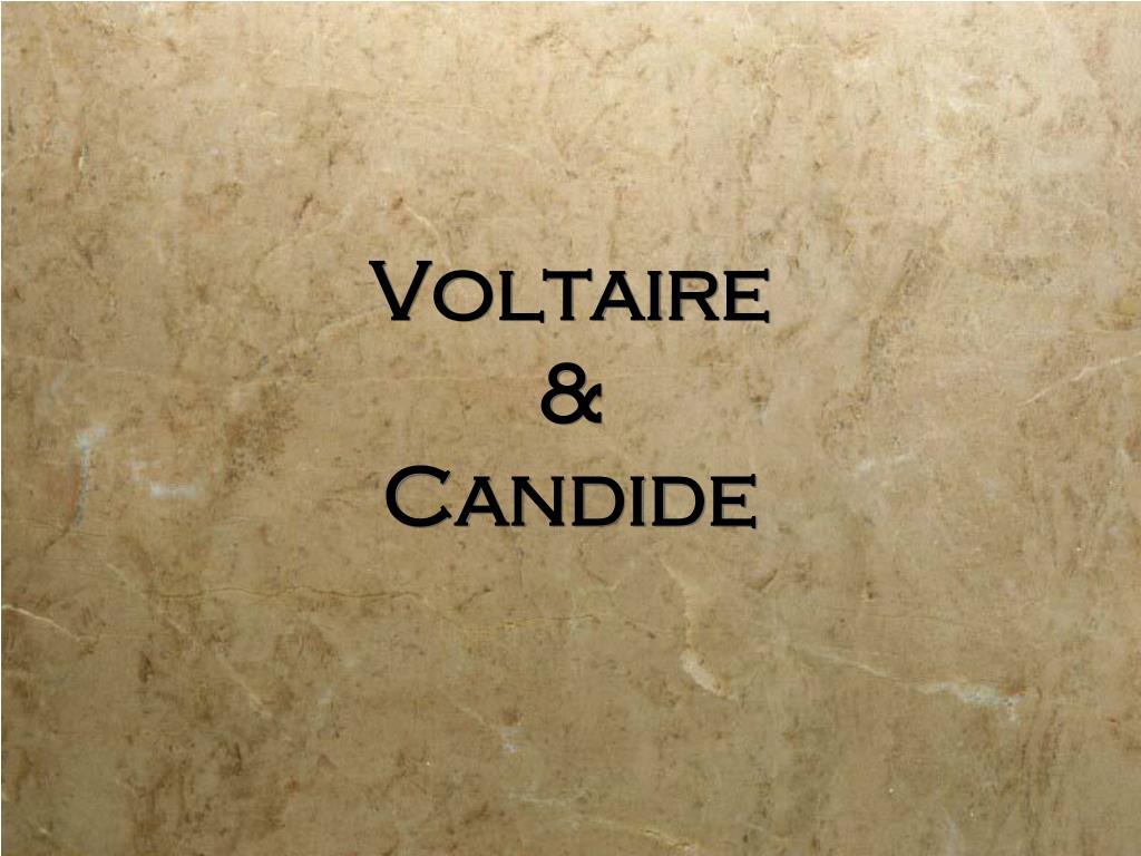 PPT - Voltaire & Candide PowerPoint Presentation, free download - ID ...