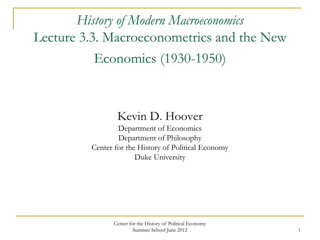 PPT - Ragnar Frisch PowerPoint Presentation, free download - ID:5838225