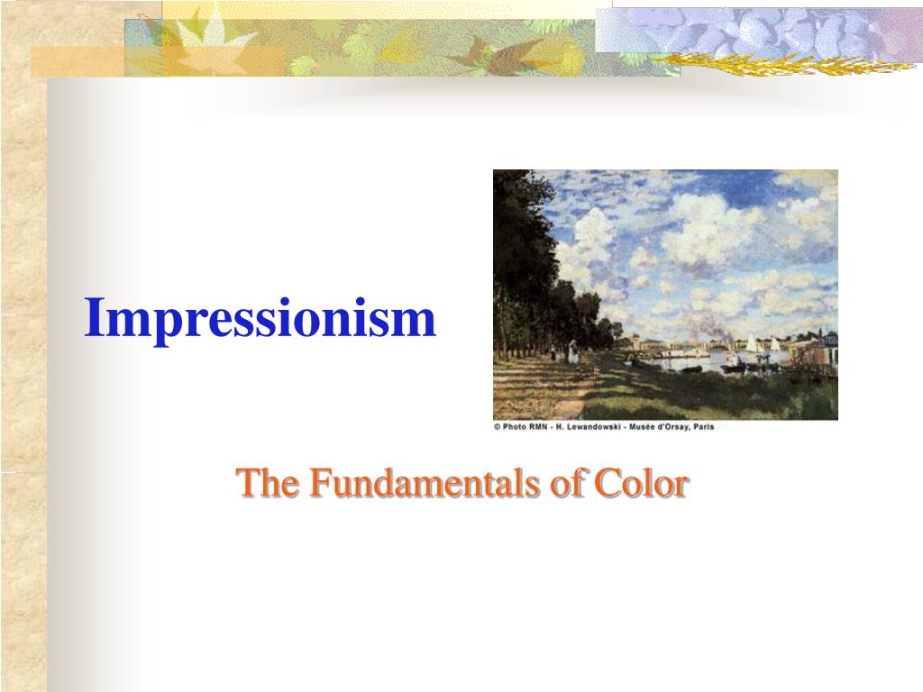 PPT - Impressionism PowerPoint Presentation, free download - ID:5841145