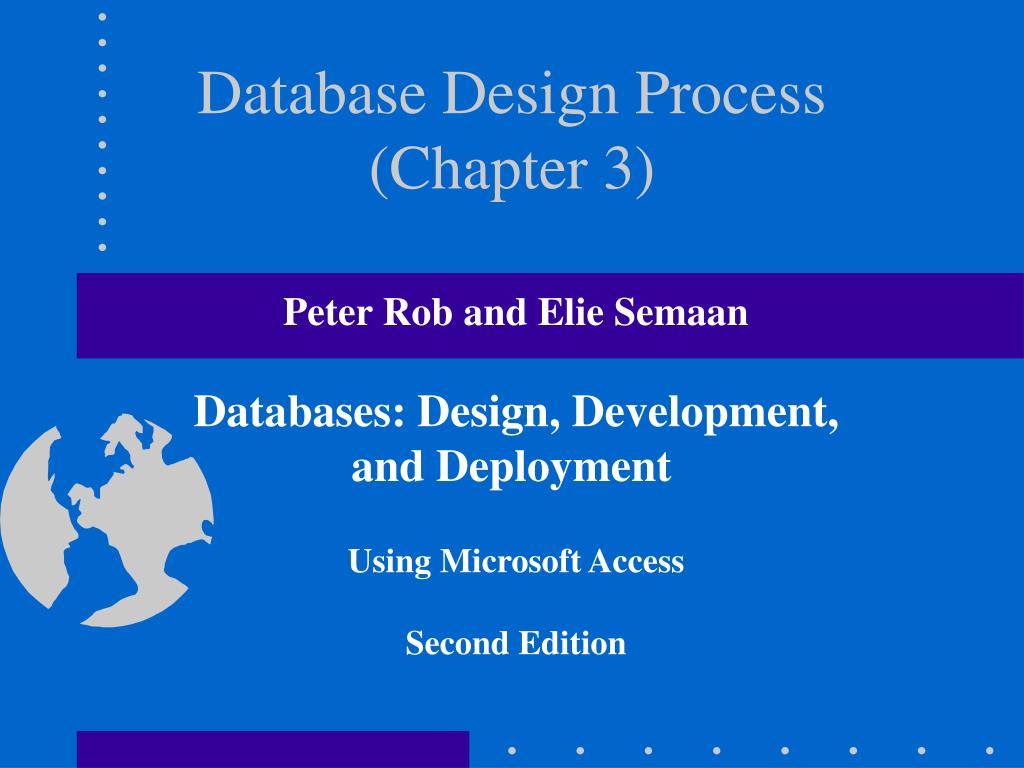 PPT - Database Design Process (Chapter 3) PowerPoint Presentation, free ...