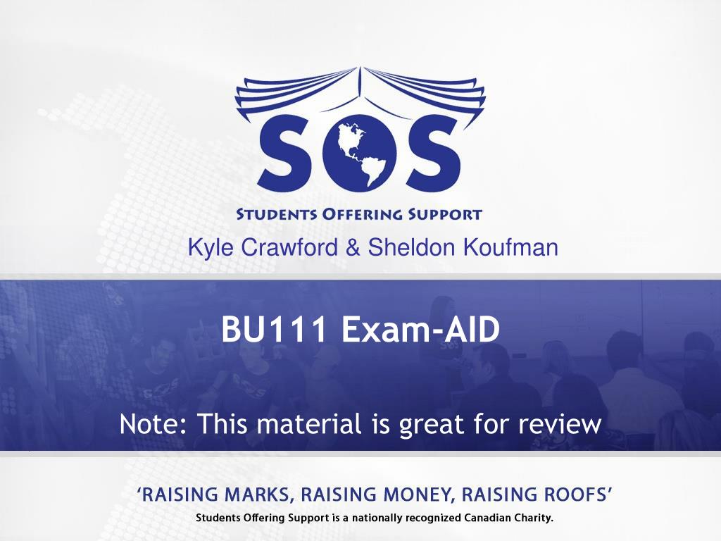 PPT - Comprehensive Review Guide for BU111 Exam: Taxation and ...