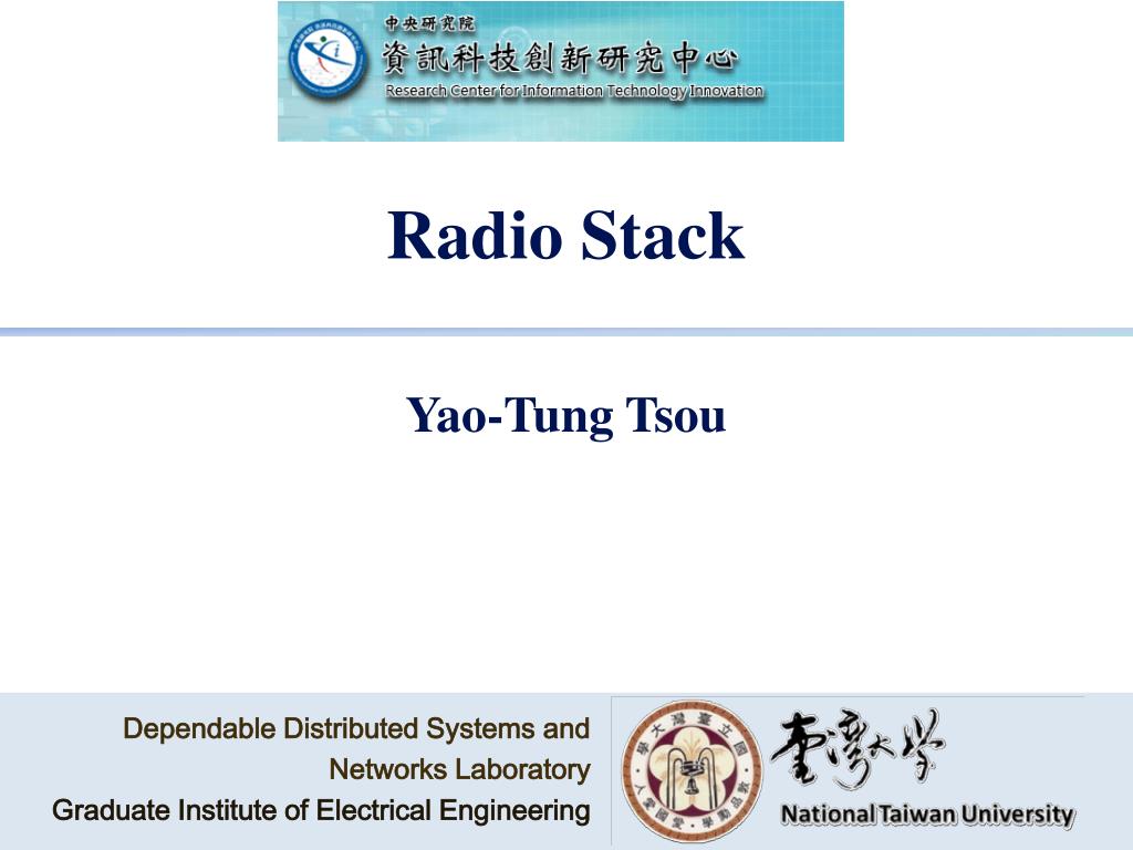 PPT - Radio Stack PowerPoint Presentation, free download - ID:5851048