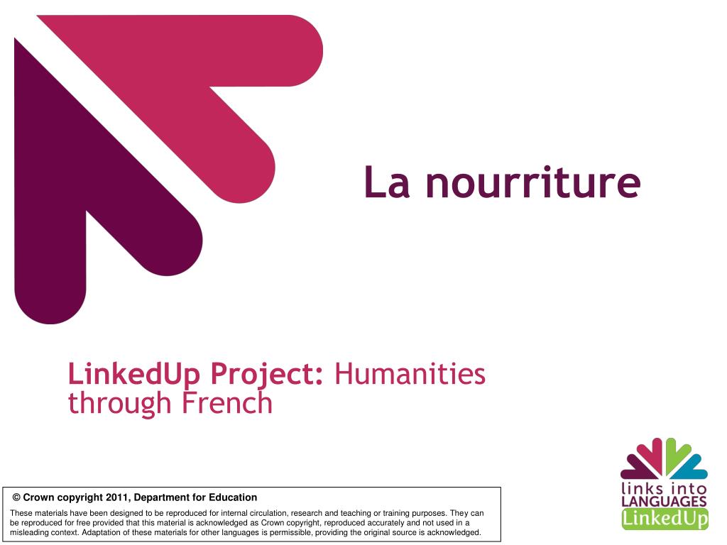 PPT - La nourriture PowerPoint Presentation, free download - ID:5852906