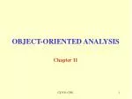 PPT - Identifying use cases Object Analysis Classification Identifying Object relationships ...