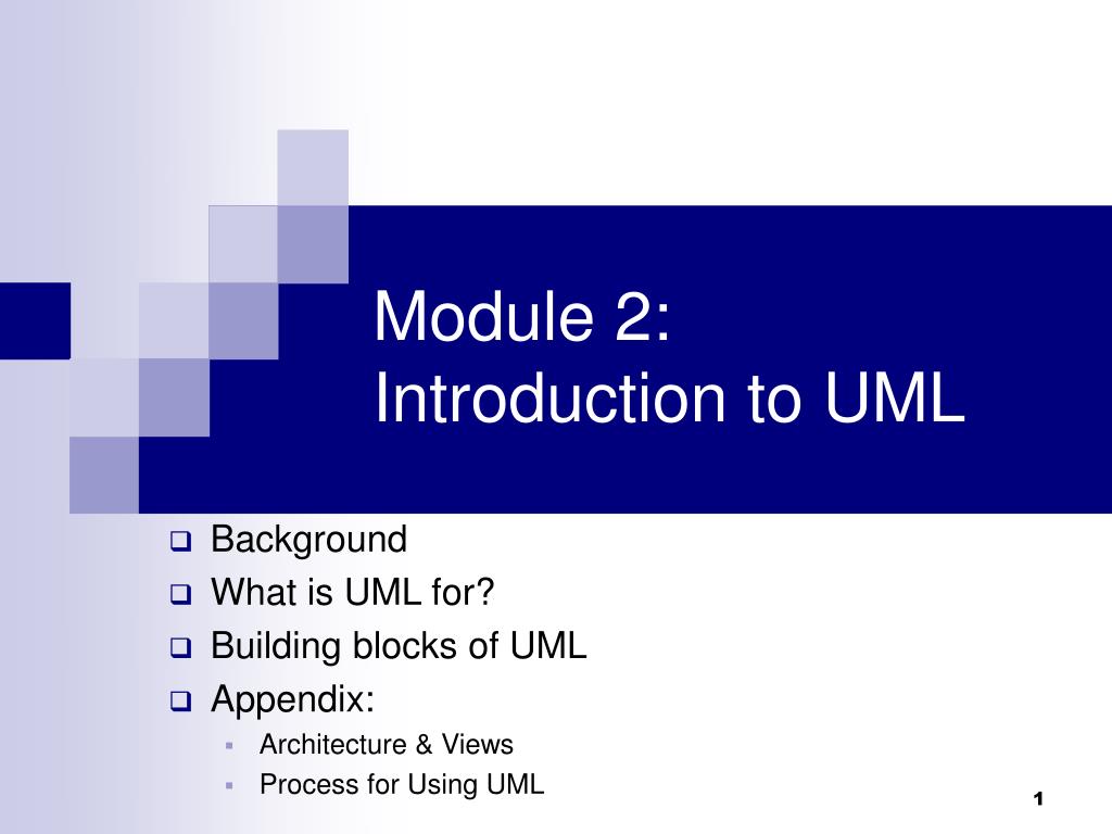 PPT - Module 2: Introduction to UML PowerPoint Presentation, free ...