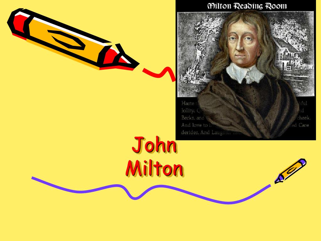 PPT - John Milton PowerPoint Presentation, free download - ID:5856001