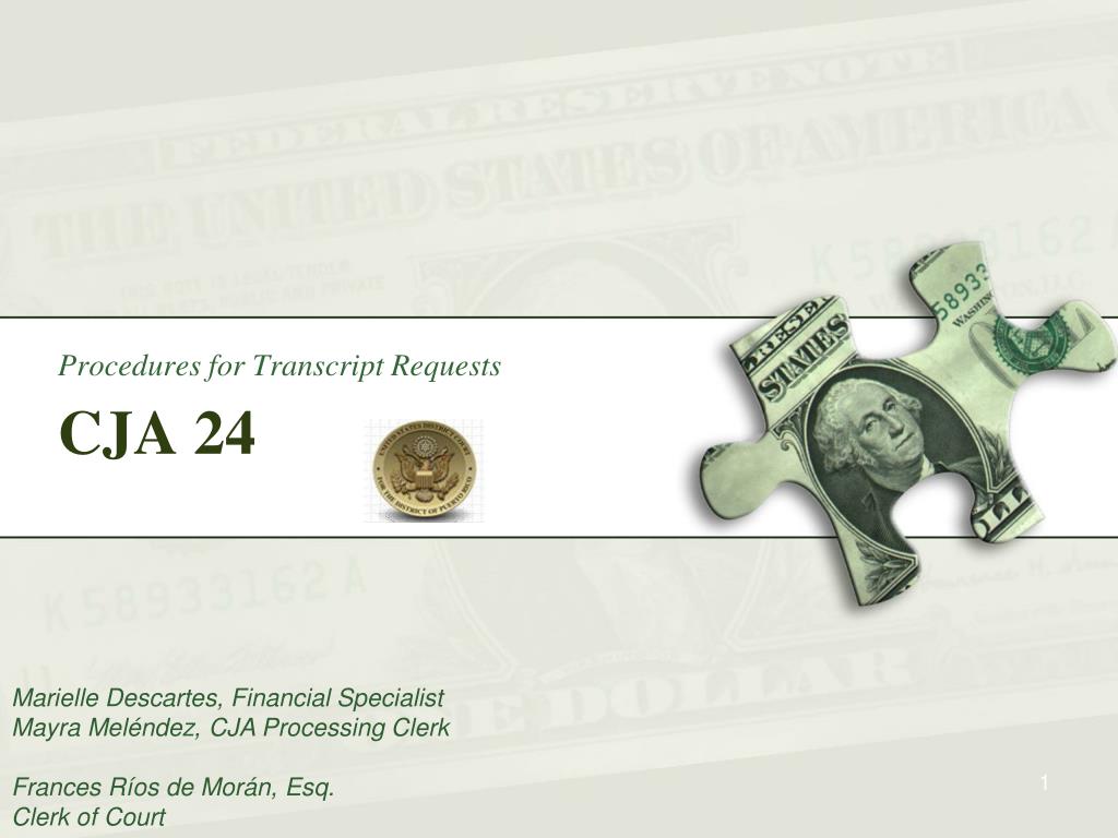 PPT - CJA 24 PowerPoint Presentation, free download - ID:5858356