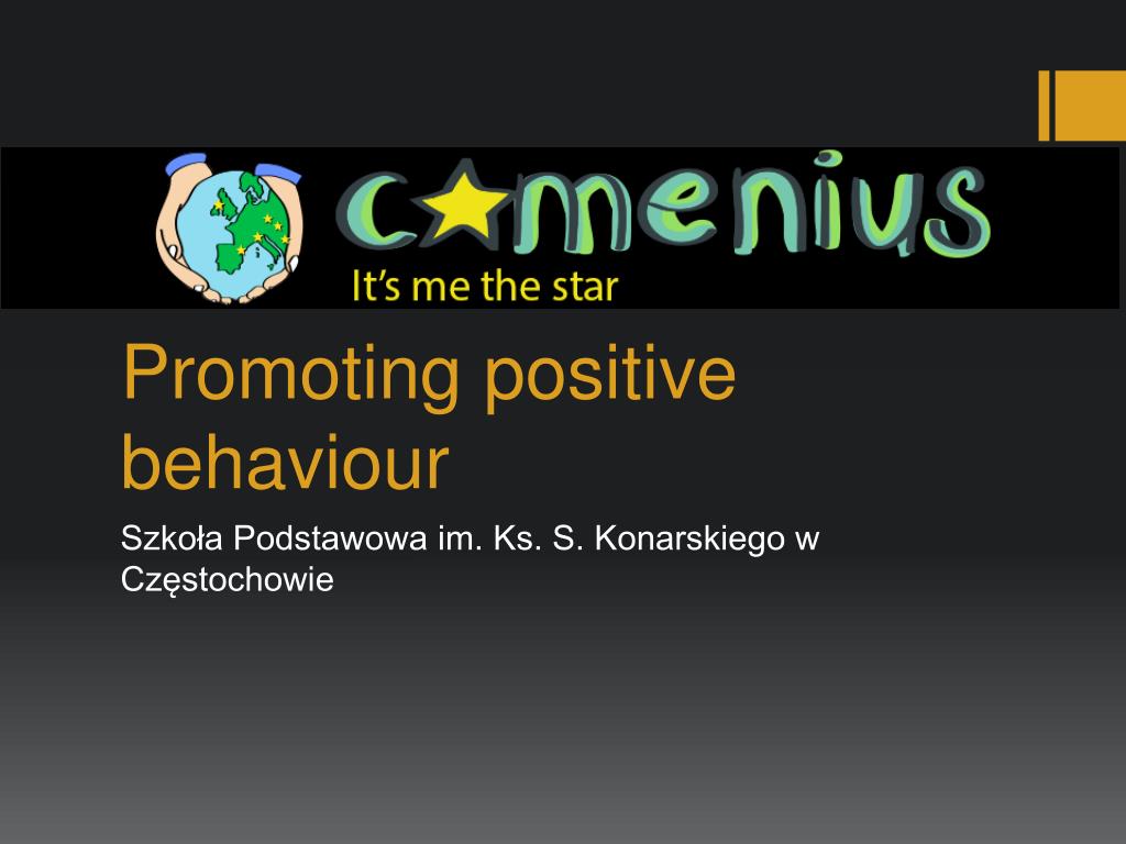 PPT - Promoting positive behaviour PowerPoint Presentation, free ...
