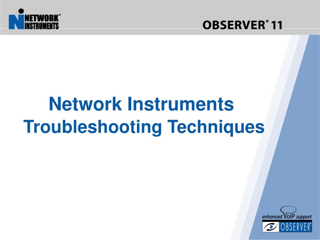 PPT - Network Instruments Troubleshooting Techniques PowerPoint ...