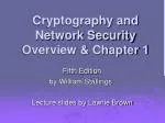 PPT - Cryptography and Network Security Chapter 1 PowerPoint ...
