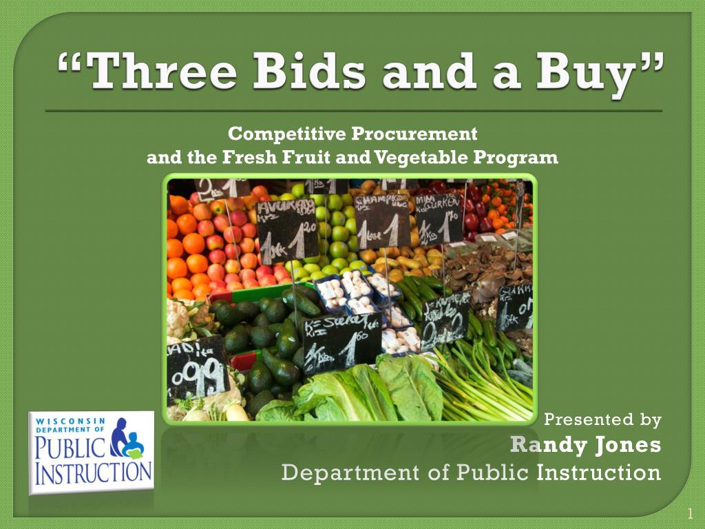 PPT - “Three Bids and a Buy” PowerPoint Presentation, free download ...