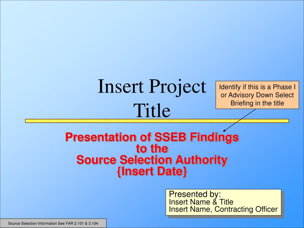 PPT - Insert Project Title PowerPoint Presentation, free download - ID ...
