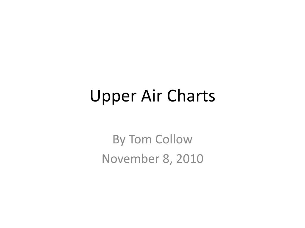PPT - Upper Air Charts PowerPoint Presentation, free download - ID:5865350