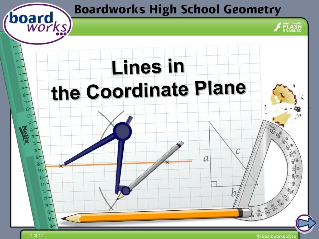 PPT - Lines in the Coordinate Plane PowerPoint Presentation, free ...