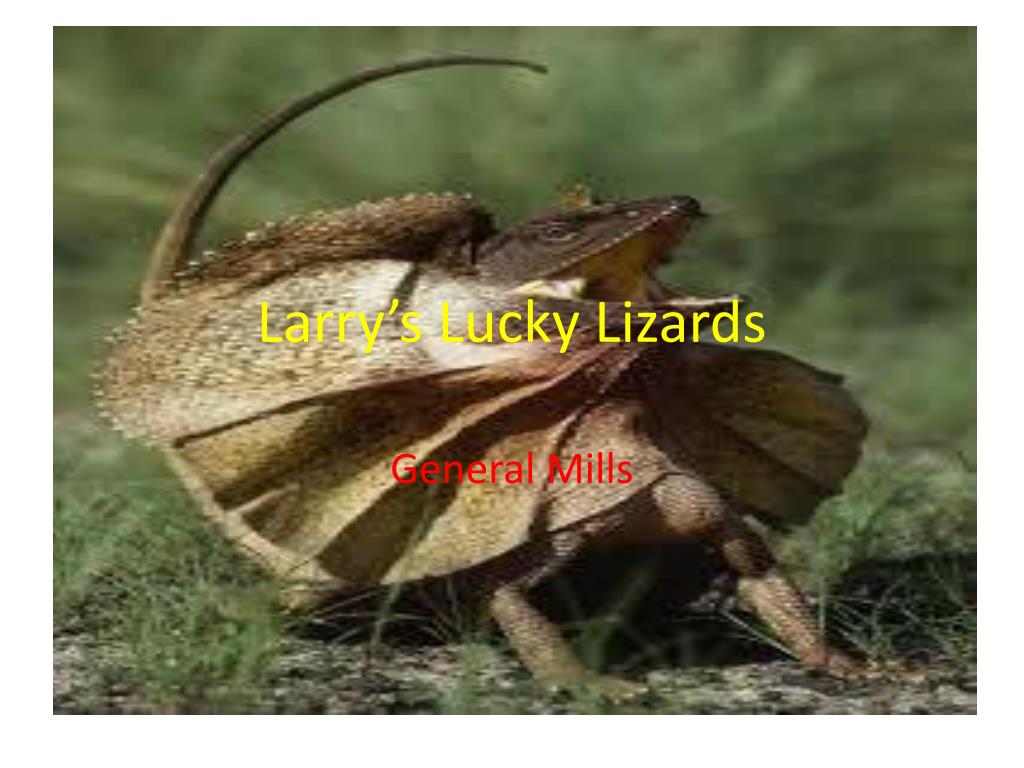 PPT - Larry’s Lucky Lizards PowerPoint Presentation, free download - ID ...