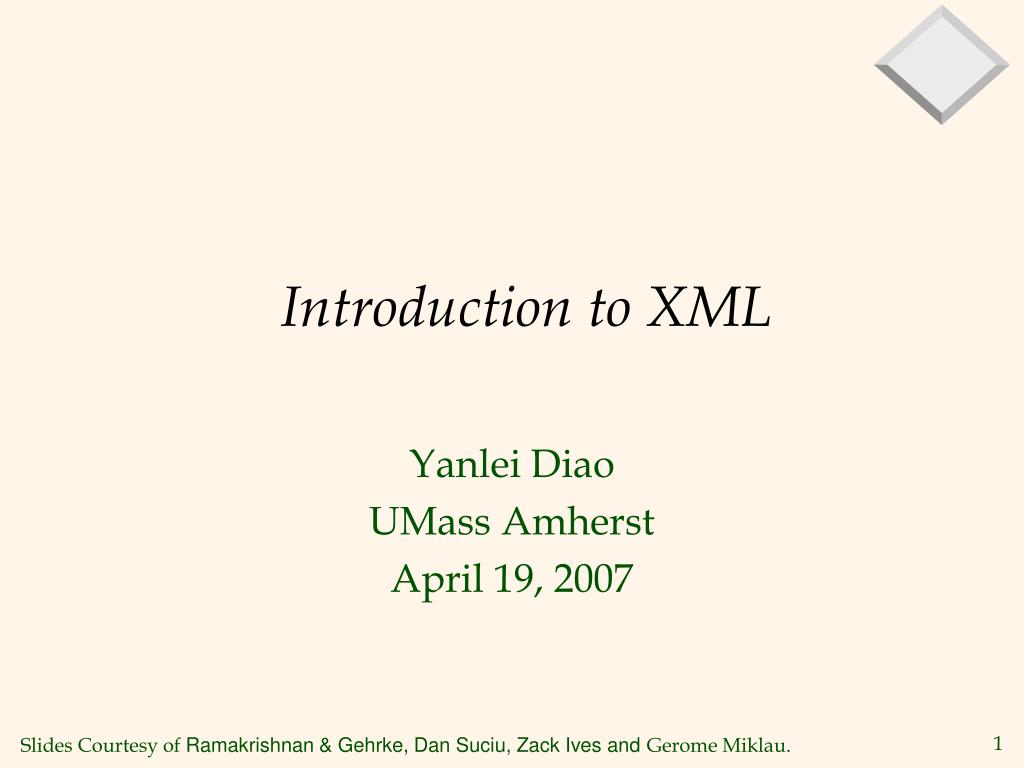 PPT - Introduction to XML PowerPoint Presentation, free download - ID ...
