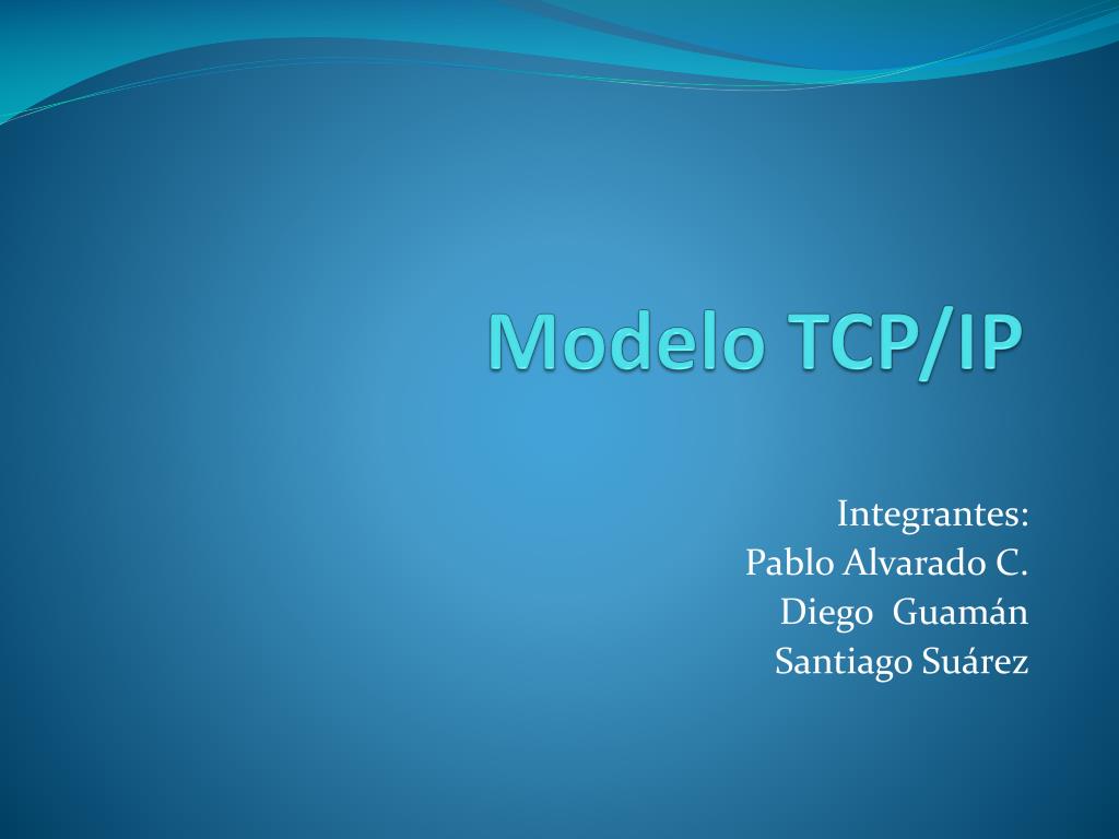 PPT - Modelo TCP /IP PowerPoint Presentation, free download - ID:5872539
