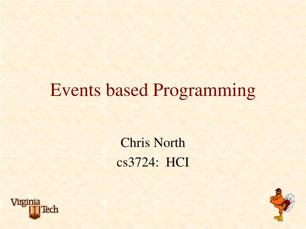 PPT - Events based Programming PowerPoint Presentation, free download ...