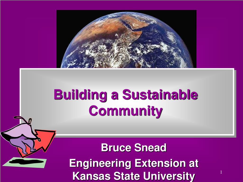 PPT - Building a Sustainable Community PowerPoint Presentation, free ...