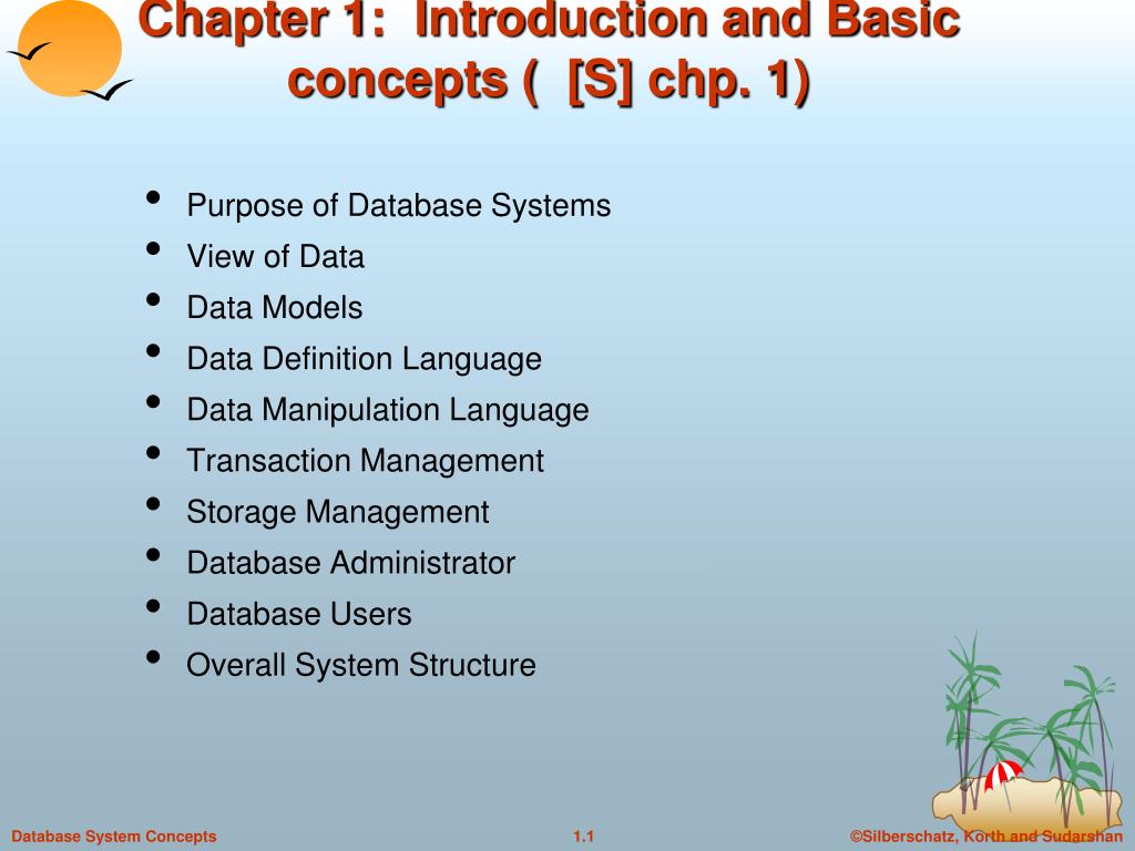 PPT - Chapter 1: Introduction and Basic concepts ( [S] chp . 1 ...