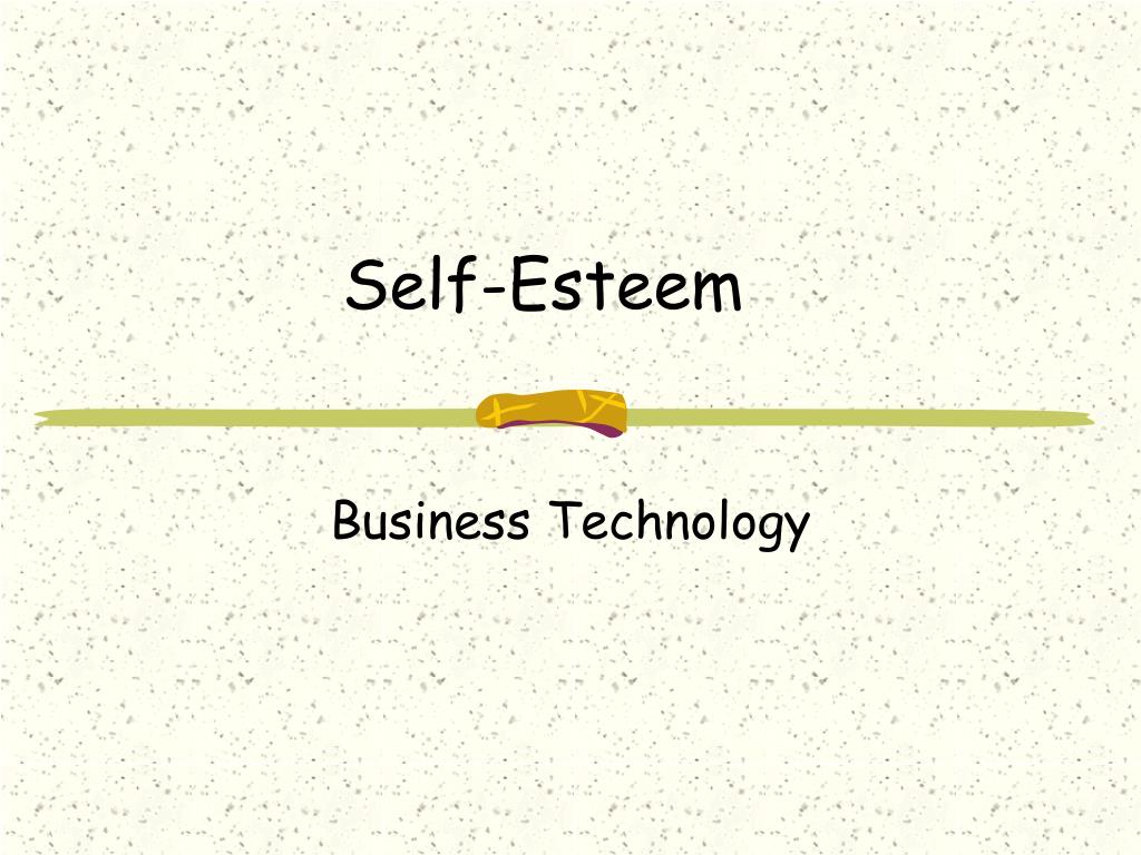 PPT - Self-Esteem PowerPoint Presentation, free download - ID:5875828