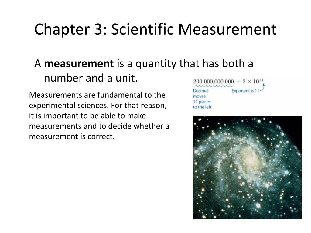PPT - Chapter 3: Scientific Measurement PowerPoint Presentation, free ...
